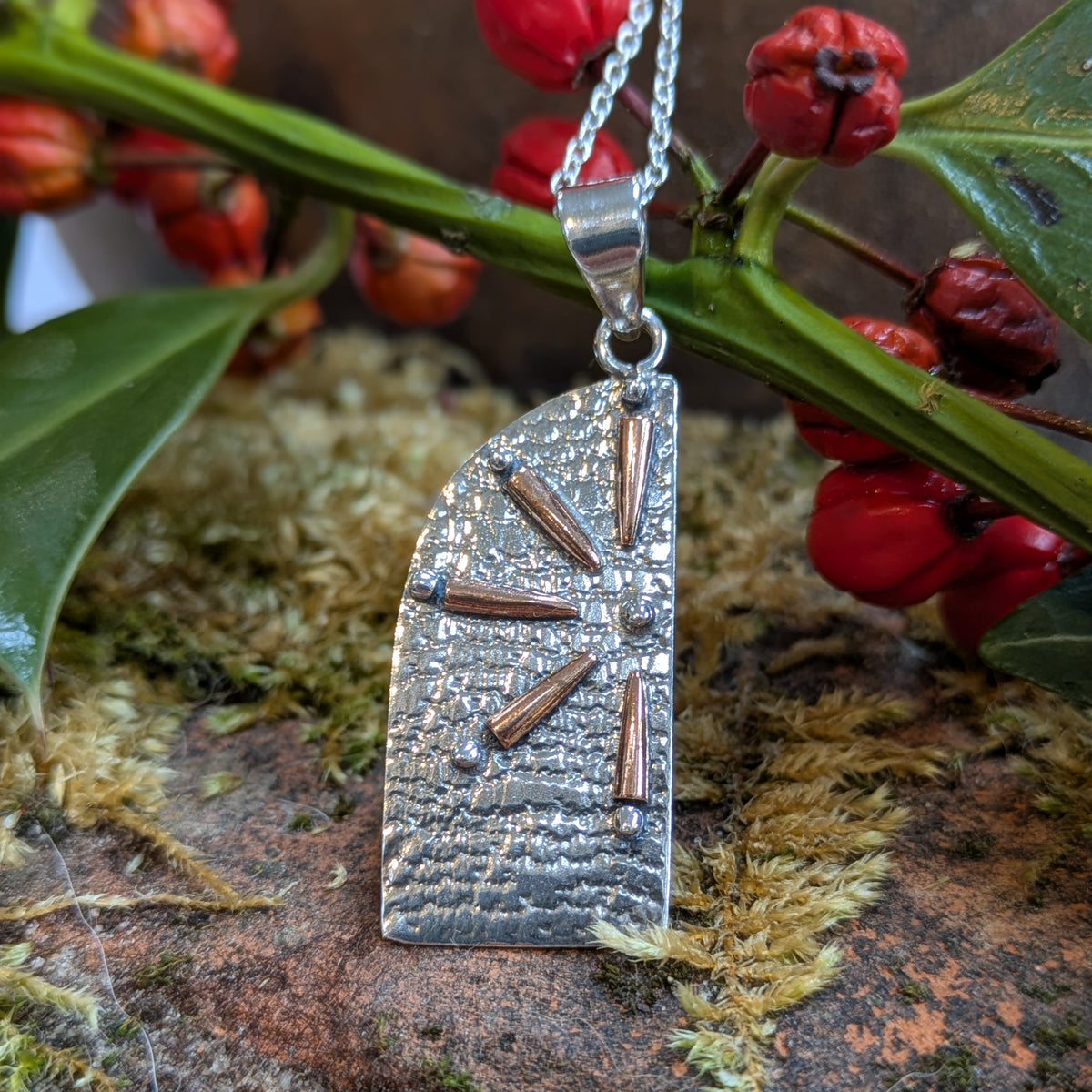 Sundial Knowth Pendant – bansheesilver.com